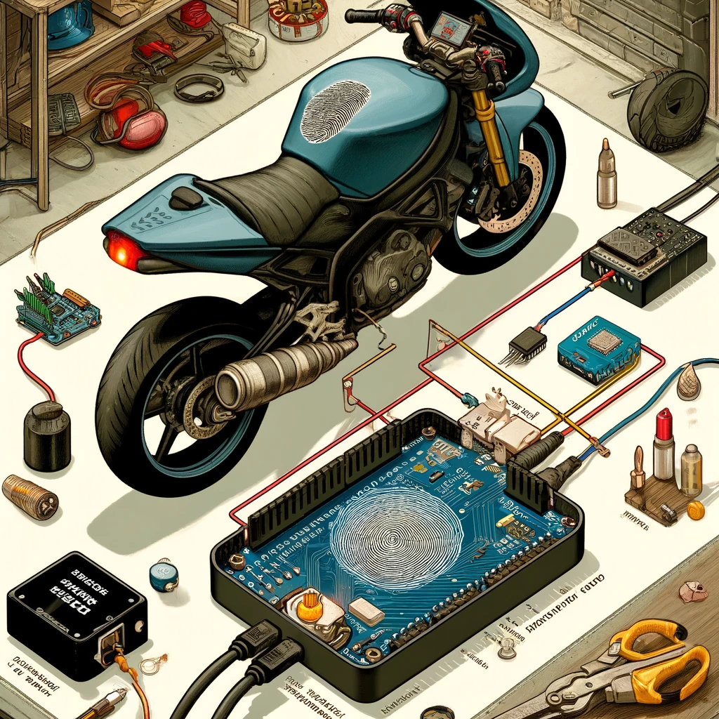 DALL·E 2024-05-25 08.09.52 – An illustration of a motorbike security ...